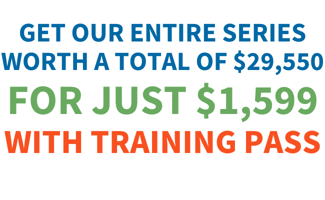 Training Pass — The most cost effective way to train your whole team!